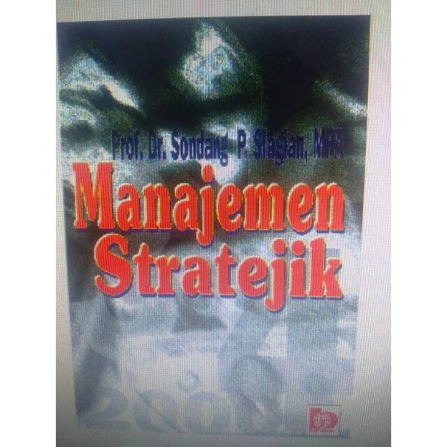 Jual MANAJEMEN STRATEJIK- Sondang | Shopee Indonesia