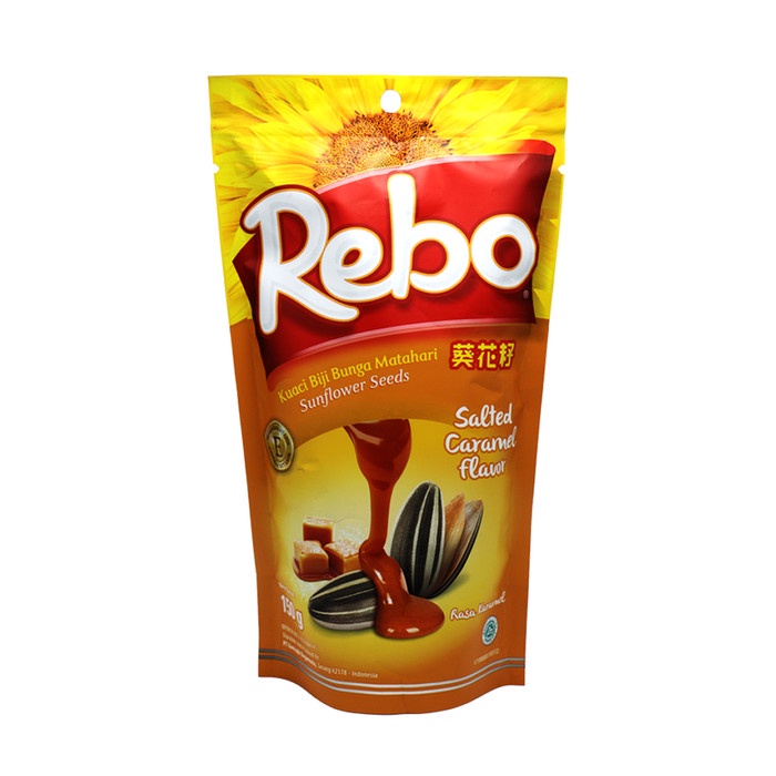 Jual Rebo Kuaci Salted Caramel Flavor 150Gr | Shopee Indonesia
