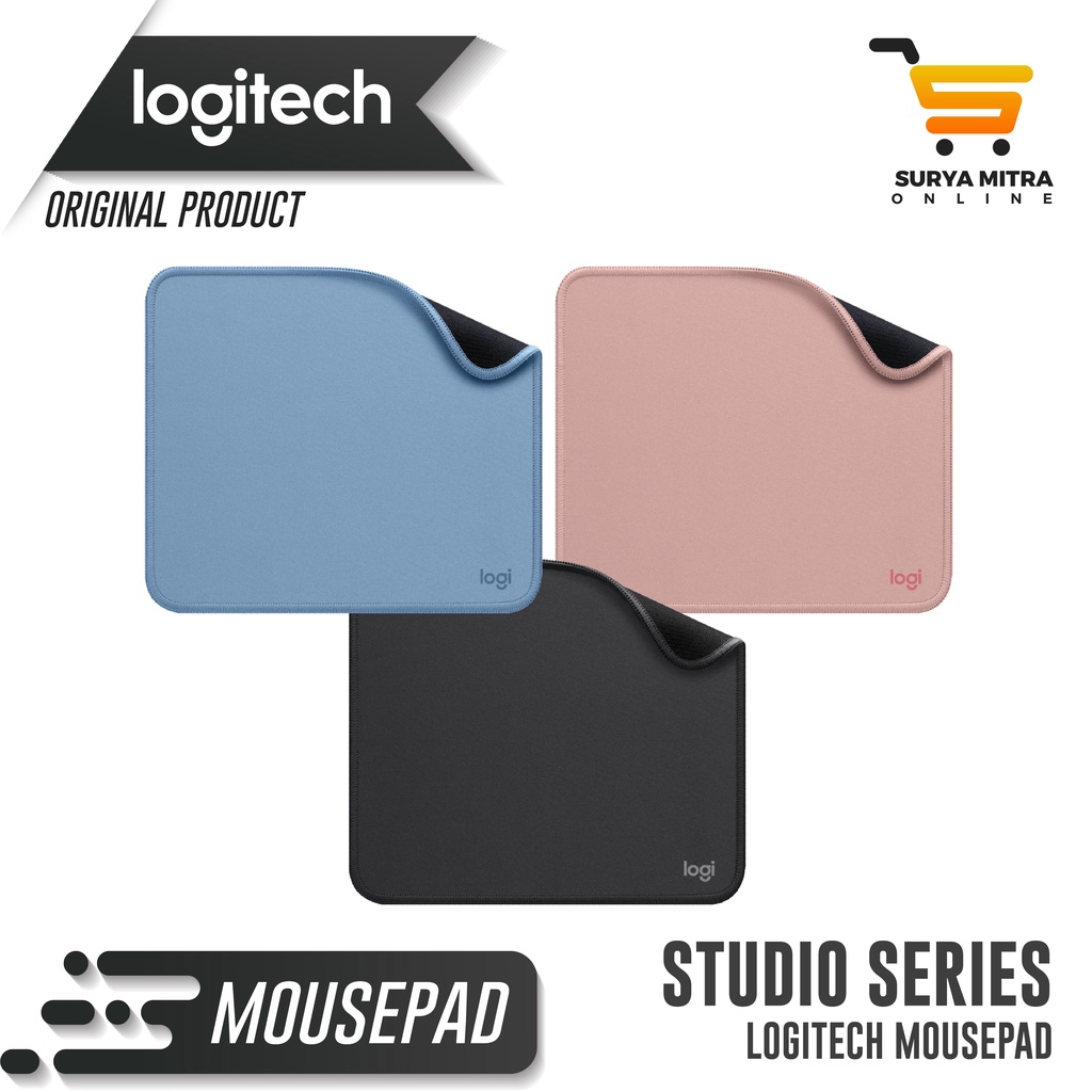 Jual Logitech Mouse Pad Studio Series Soft MousePad | Shopee Indonesia