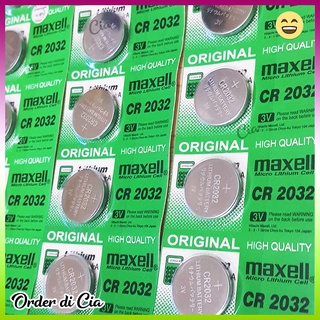 Jual Baterai Jam Tangan 2032 Batre Kancing Koin Bulat Battery Lithium ...