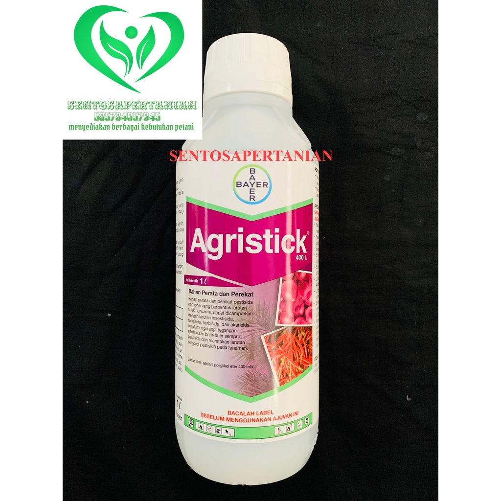 Jual AGRISTICK 400L 1 LITER perekat dan perata pestisida dari BAYER | Shopee Indonesia
