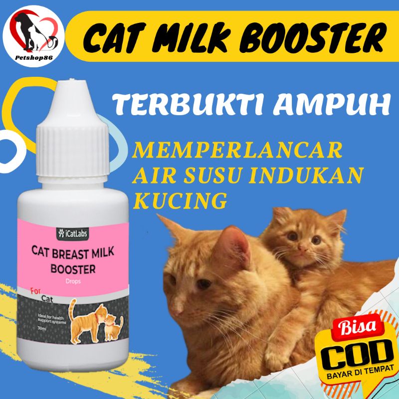 Jual VITAMIN PELANCAR AIR SUSU INDUKAN KUCING CAT MILK BOSTER SUPLEMENT ...