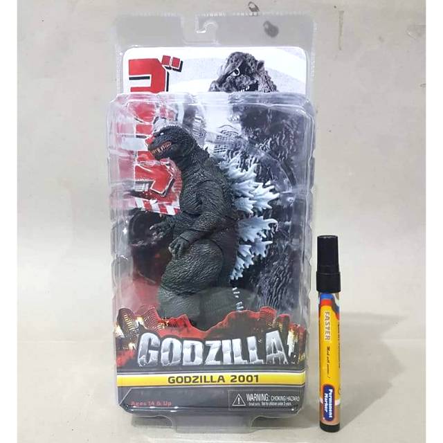 Jual mainan action figure godzilla movie series godzilla 2001 tinggi 7 ...