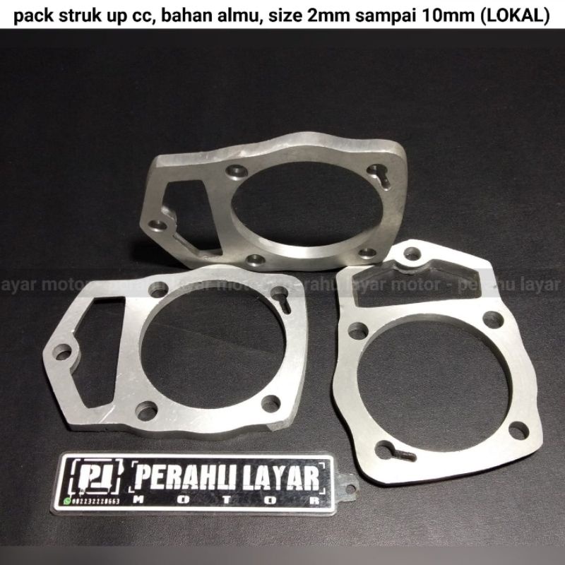 Jual paking pack almunium plendes struk stroke blok mesin gl mp tiger ...