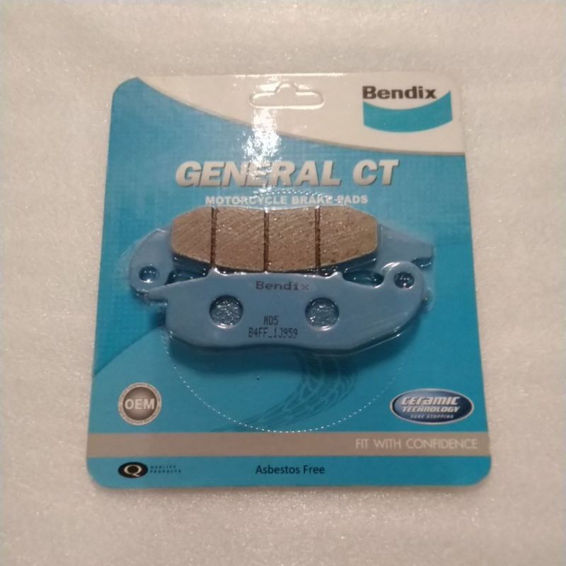 Jual Discpad kampas rem depan BENDIX MD5 PCX 150 new ABS Vario 110 karbu | Shopee Indonesia