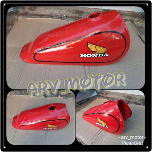 Jual Tangki honda custom trail vintage | Shopee Indonesia
