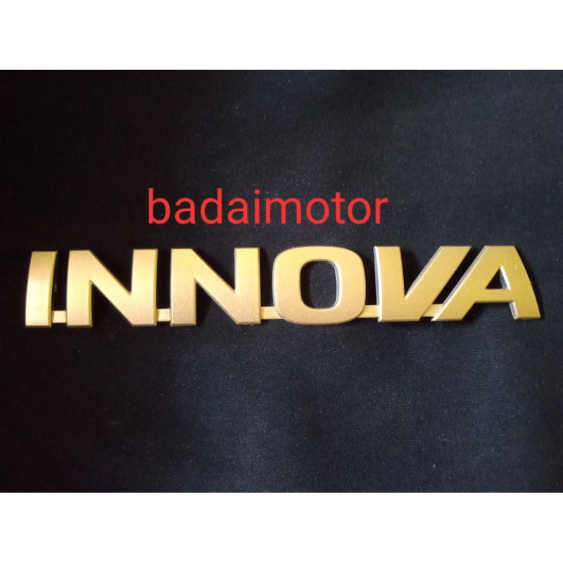 Jual EMBLEM TULISAN INNOVA | Shopee Indonesia