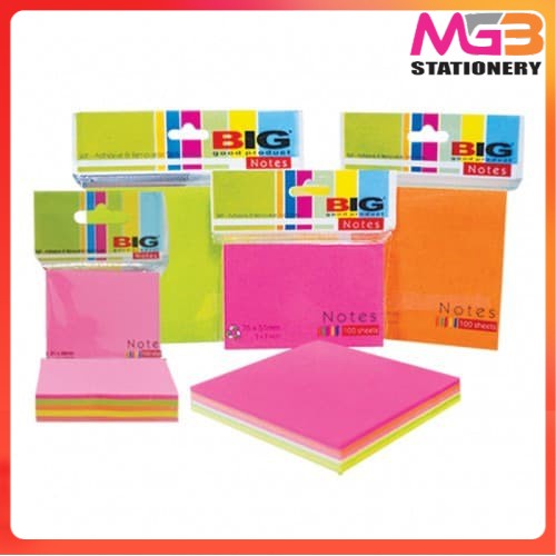 Jual Stickynote / Stick note BIG Warna Tumpuk - MGB | Shopee Indonesia
