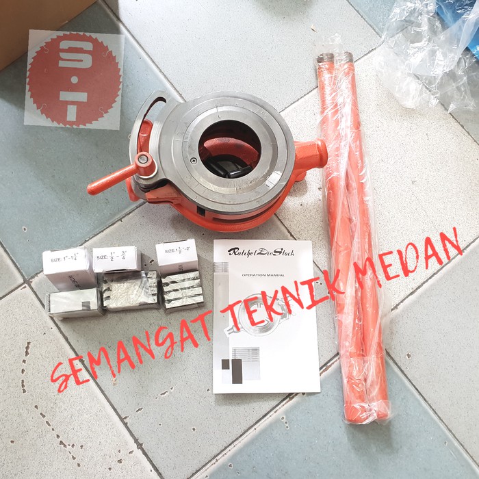 Jual ALAT SNAI SENAI PIPA MANUAL PIPE RATCHET DIE STOCK DRAT 1/2" - 2 ...
