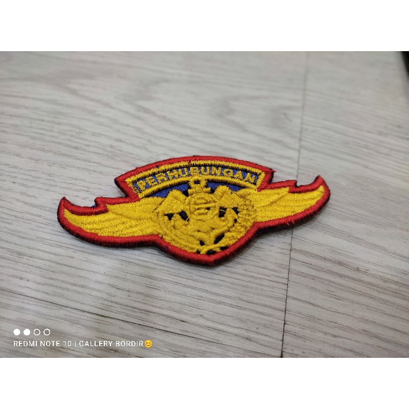 Jual logo bordir wing dishub timbul | Shopee Indonesia