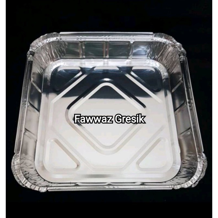 Jual Aluminium Foil Cup BX 11380 Tanpa Tutup / Alufoil 24x24 cm / Aluminium Foil Tray 24 x 24 cm ...