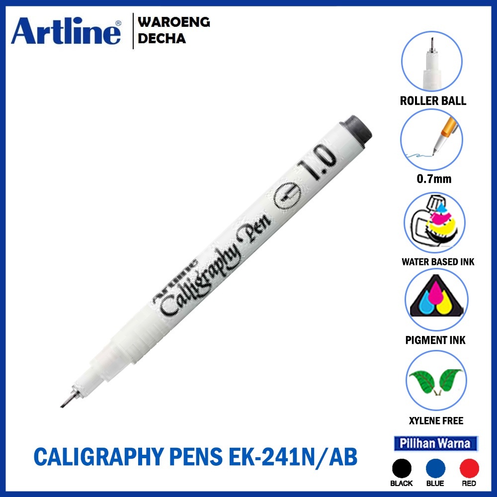Jual ARTLINE Ballpoint Calligraphy Pens Arabic EK-241 ARB | Shopee ...