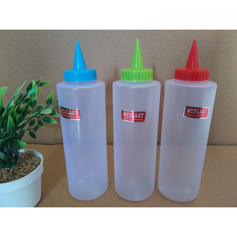 Jual Botol Mayones 500ml/ Botol Kecap 500ml / Botol Saus 500ml | Shopee ...