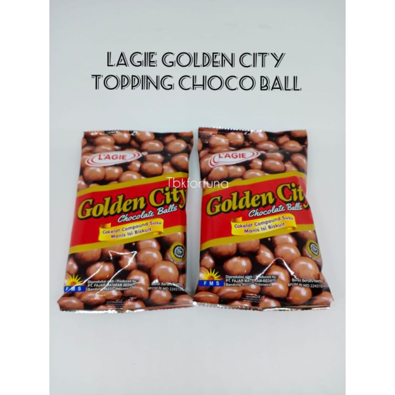 Jual Lagie Golden City Choco Ball | Shopee Indonesia