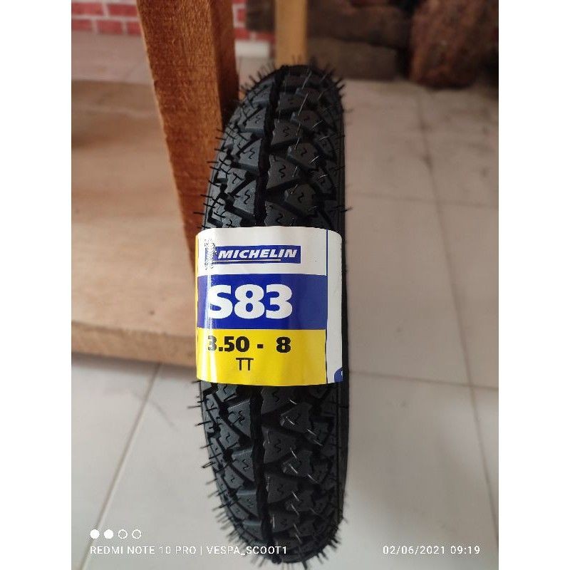 Jual Ban luar michelin S83 ring 8 vespa super vbb ps | Shopee Indonesia