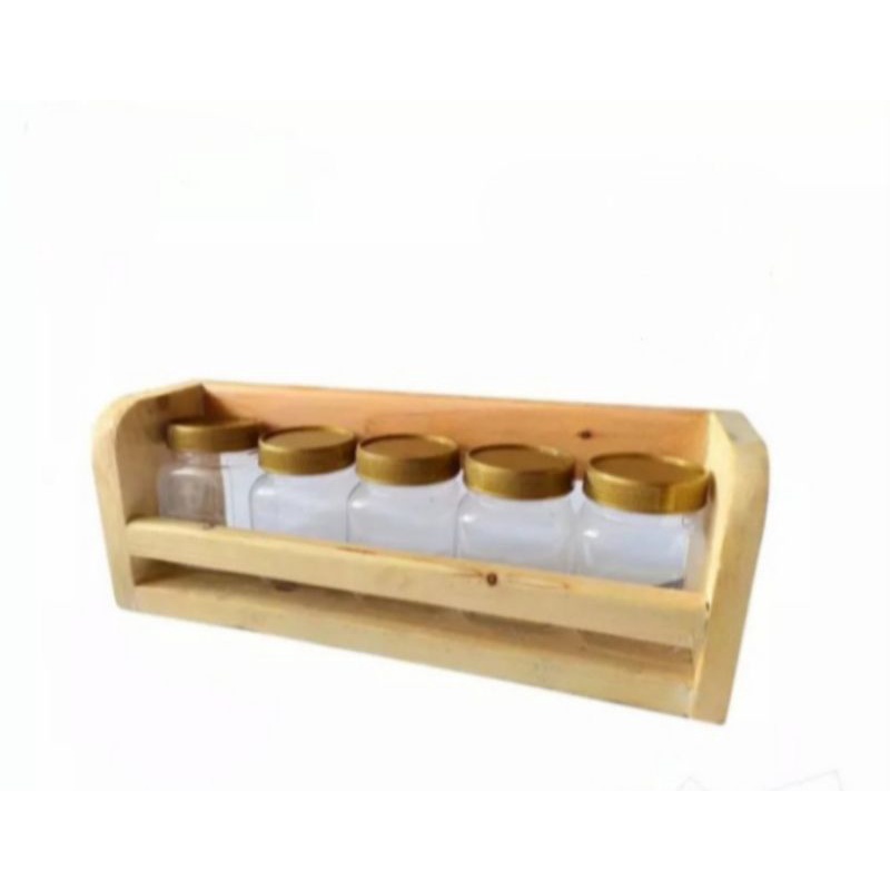 Jual rak dinding rak bumbu rak dapur rak kayu rak buku rak gantung ...