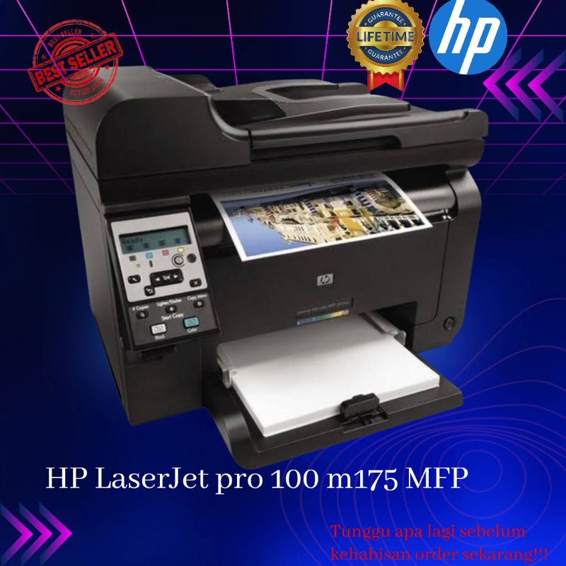 Jual Hp LaserJet 100 Color Mfp M175nw | Shopee Indonesia
