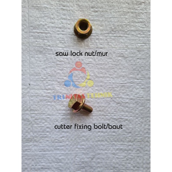 Jual saw Lock Nut Mesin Potong Rumput Tasco328 | Shopee Indonesia