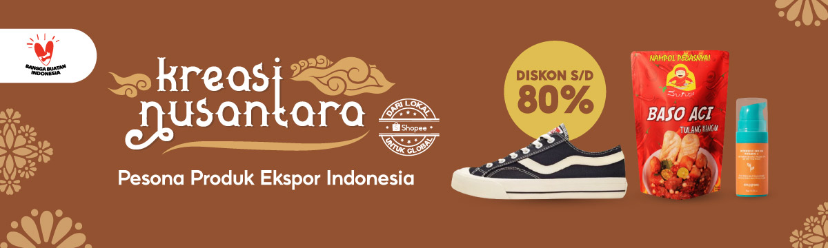 Produk Kreasi Nusantara di Shopee Indonesia