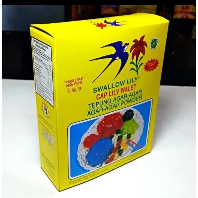 Jual Agar agar swallow isi 12 sachet/agar agar walet | Shopee Indonesia