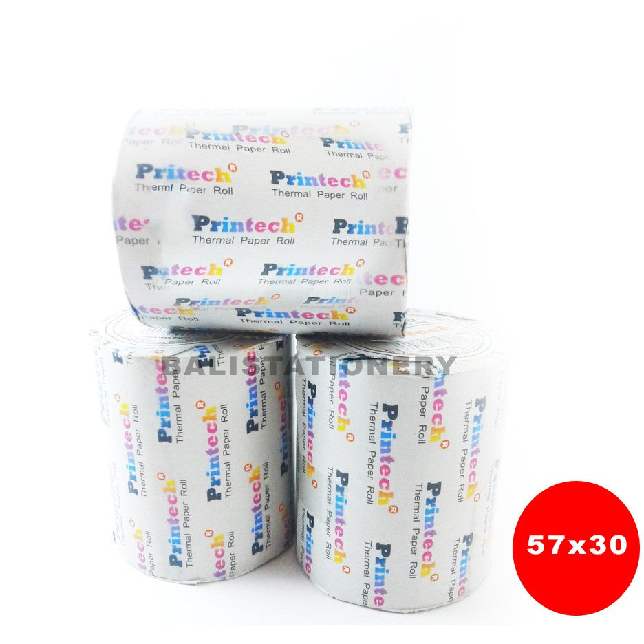 Jual kertas Thermal 57x30 PRINTECH | Shopee Indonesia