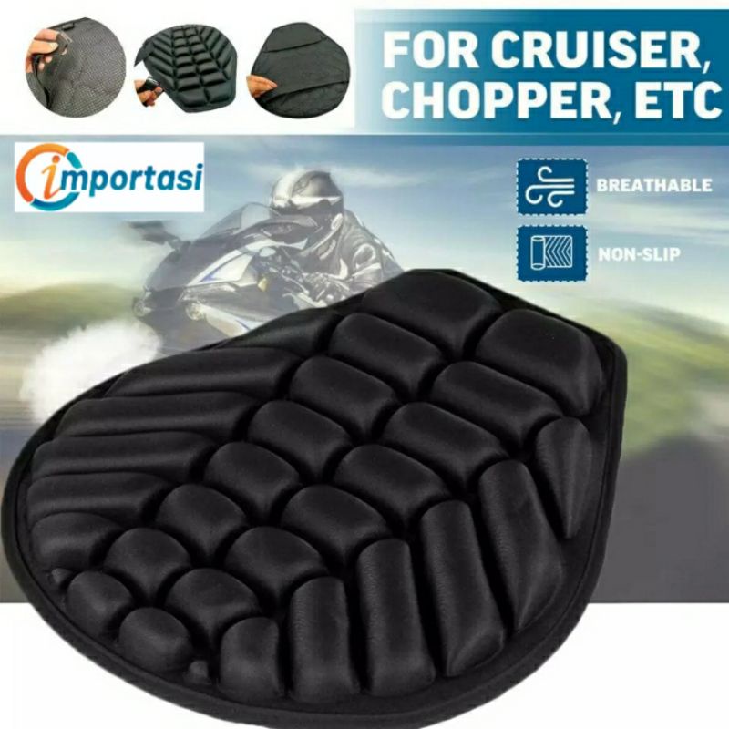 Jual Universal Comfort Seat Cushion Gel Jok Motor 3D Bantal Alas Cover ...
