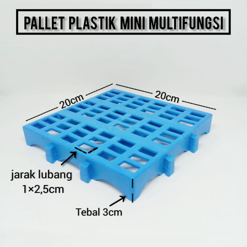 Jual Palet plastik alas dipan/kasur multifungsi dapat disambung | Shopee Indonesia