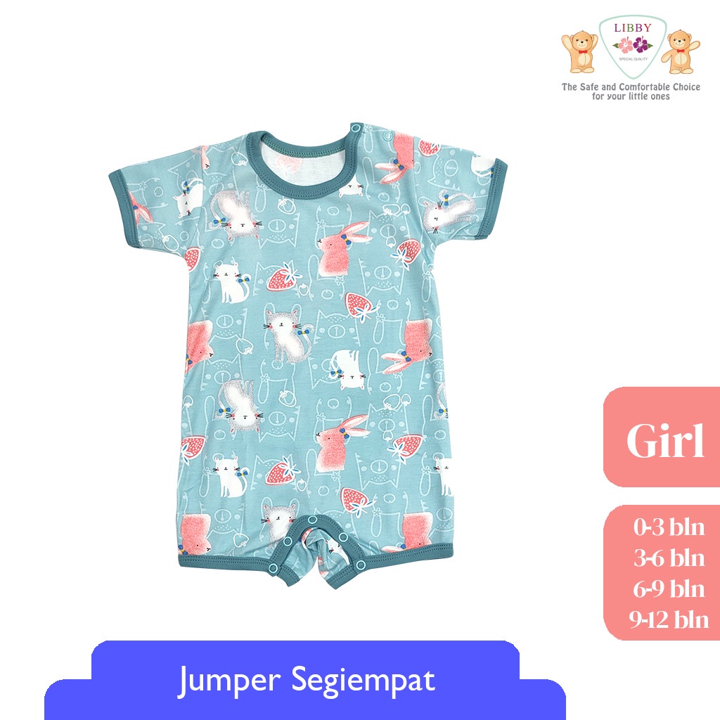 Jual LIBBY Premium Jumper Segiempat Motif Girl (1 PCS/PACK) | Shopee ...