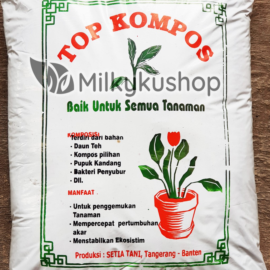 Jual PUPUK TOP KOMPOS KEMASAN PABRIK ORGANIK VIA GOSEND GRAB | Shopee ...