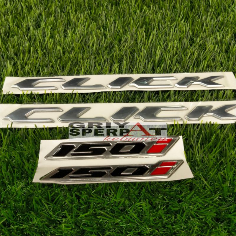 Jual EMBLEM CLICK 150i 3D TIMBUL BUKAN STICKER BIASA | Shopee Indonesia