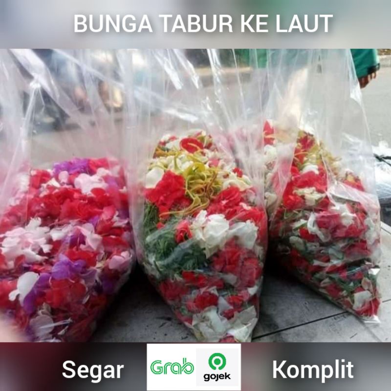 Jual bunga tabur laut atau pemakaman komplit pihong mawar melati ...