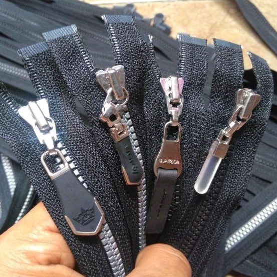 Jual Resleting Zipper Jaket YKK Black Yak no 3 Jersey Monton Vislon | Shopee Indonesia