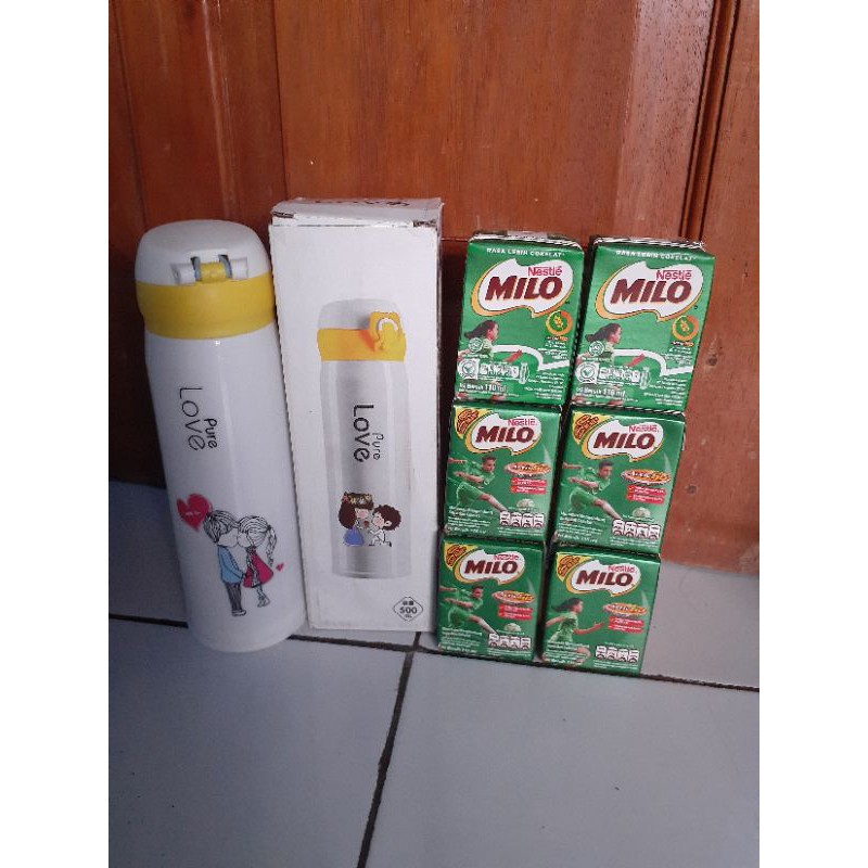 Jual paket milo dan botol tumblr | Shopee Indonesia