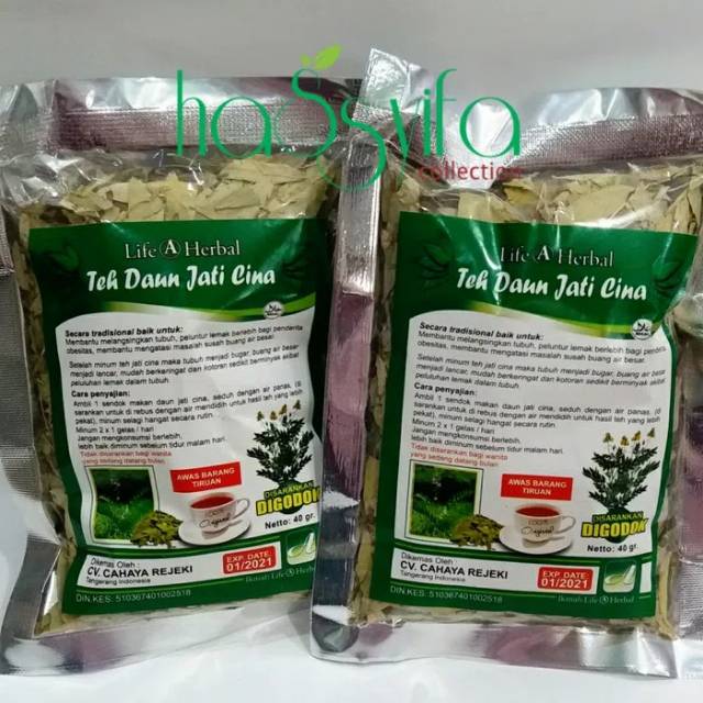 Jual Teh Daun Jati Cina Original 100% Alami | Shopee Indonesia