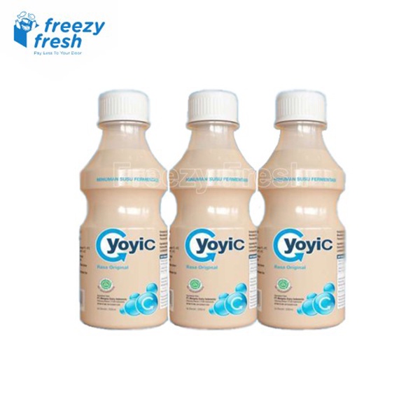 Jual Yoyic Susu Fermentasi Rasa Original 130ml x 3pcs | Shopee Indonesia