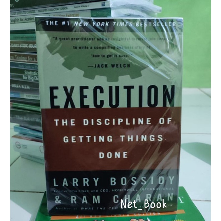 Jual Buku Execution: The Discipline of Getting Things Done | Shopee ...