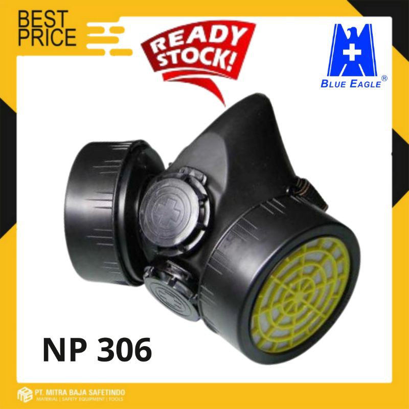 Jual Safety Equipment Respirator Mask Blue Eagle NP 306 - Respirator ...