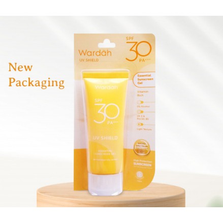 Jual Wardah Sunscreen Gel SPF 30 PA+++ (NEW PACKAGING) | Shopee Indonesia