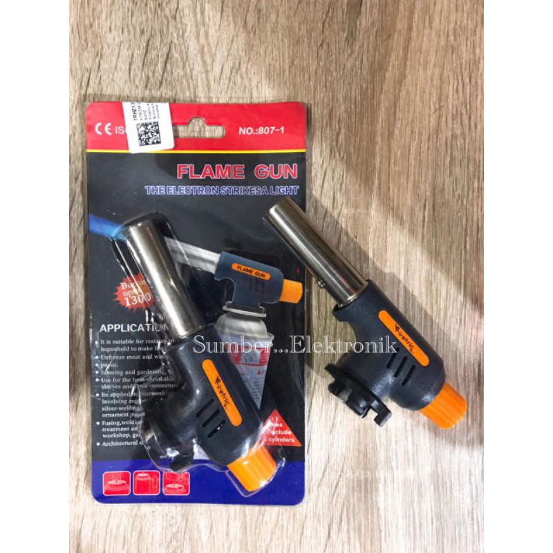 Jual Flame gun - portable gas torch butane | Shopee Indonesia