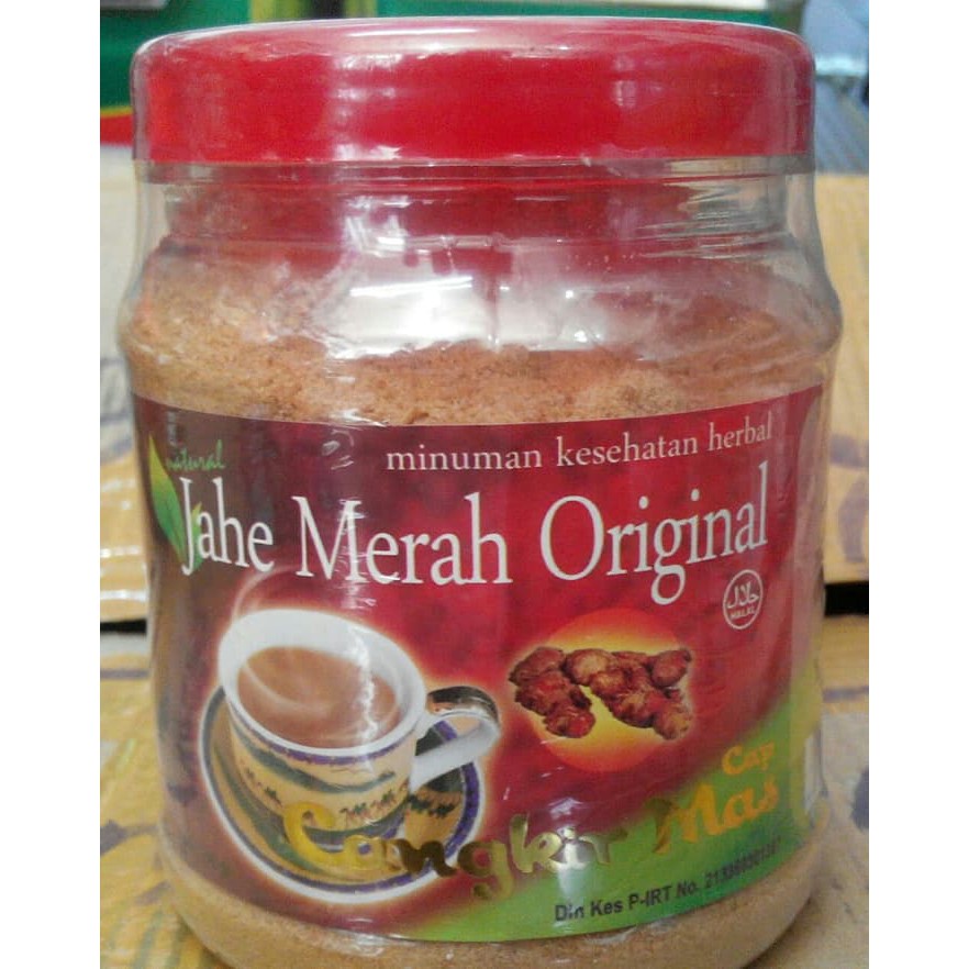 Jual Teh Jahe Merah toples Original 330gram | Shopee Indonesia