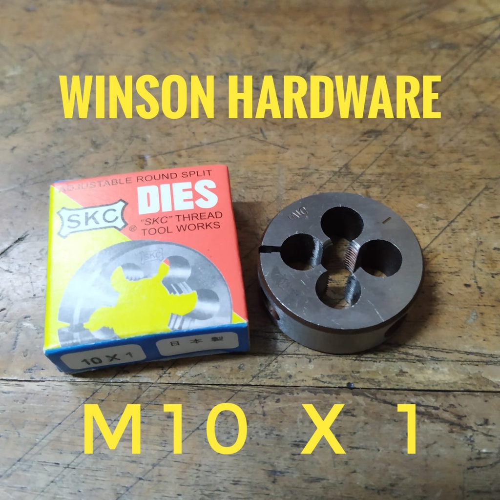 Jual Mata Senai SKC M10x1.0 Snai Snay Sney Snei Dies Drat Baut M 10 x 1 ...