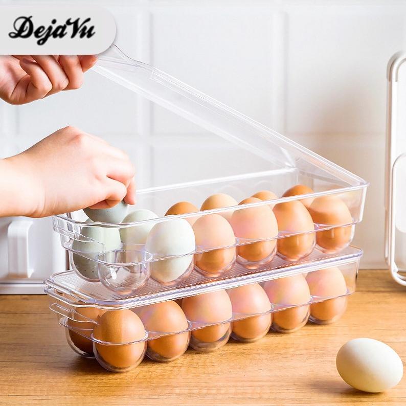 Jual IMPOR TERBARU Dejavu Keranjang Penyimpanan Storage Box Kulkas Food ...