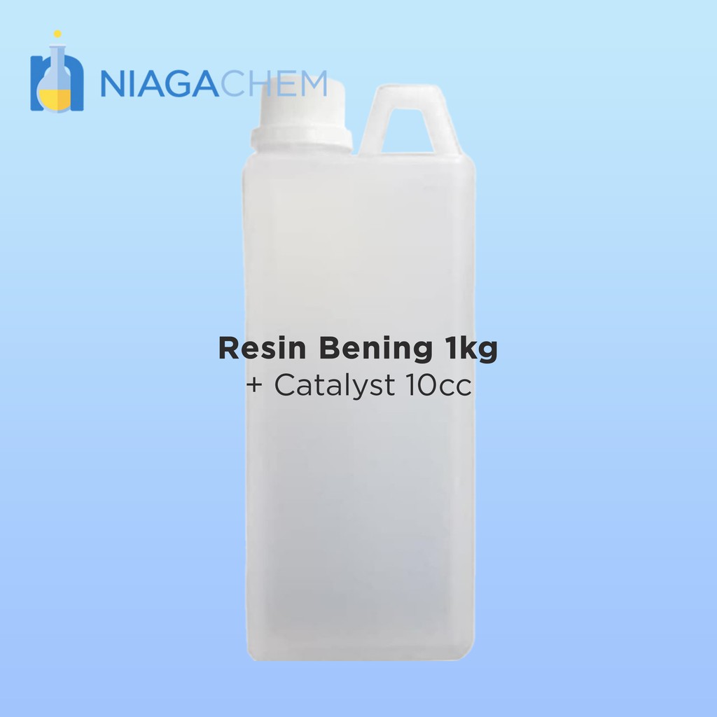 Jual Resin Bening 1kg + Catalyst 10cc | Shopee Indonesia