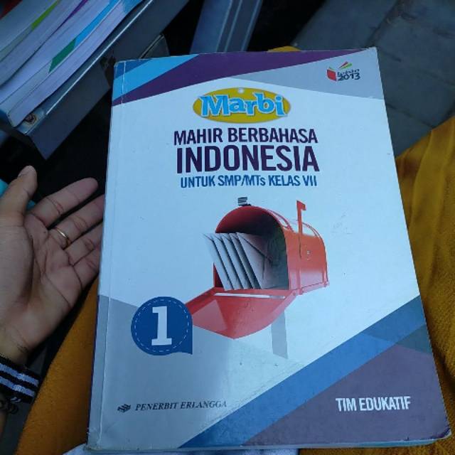 Jual Marbi mahir berbahasa Indonesia SMP atau MTS Kelas 1 / Original ...