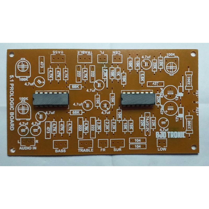 Jual PCB PROLOGIC 5.1CH plus IC | Shopee Indonesia