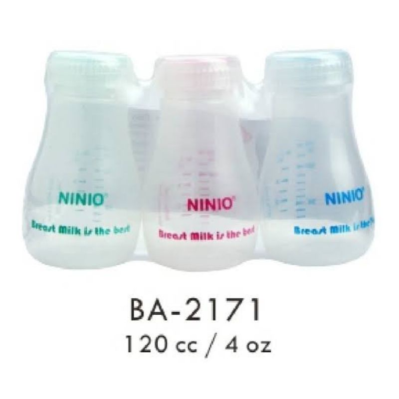 Jual Ninio Breastmilk Bottle Storage 120ml - Ninii Breast Milk Storage ...