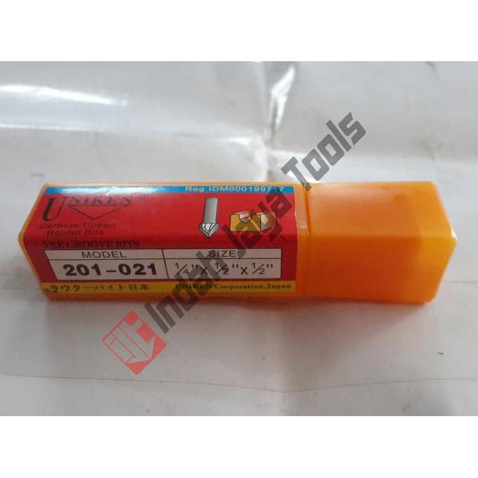 Jual Baru Router Bit - Vee V Groove Bit 19 Mm Uniken Japan / Mata ...