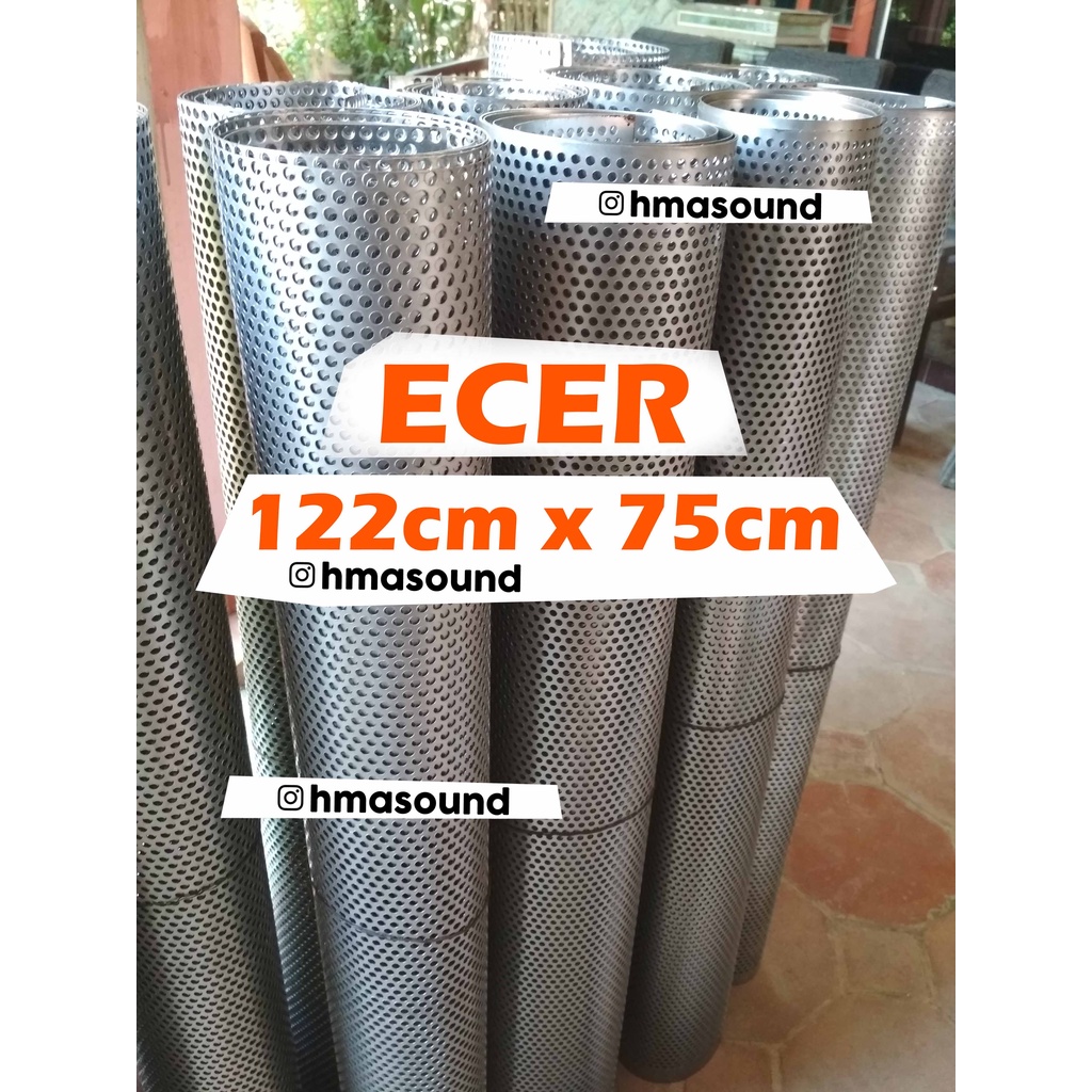 Jual 122 x 75 Ram Besi Grill Besi Speaker Sound System Eceran | Shopee ...