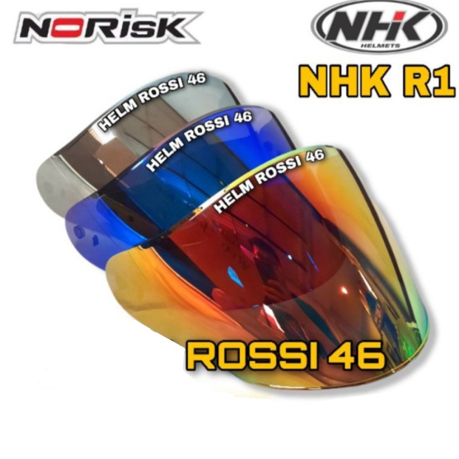 Jual Kaca Visor Iridium Helm Nhk R1 | Shopee Indonesia