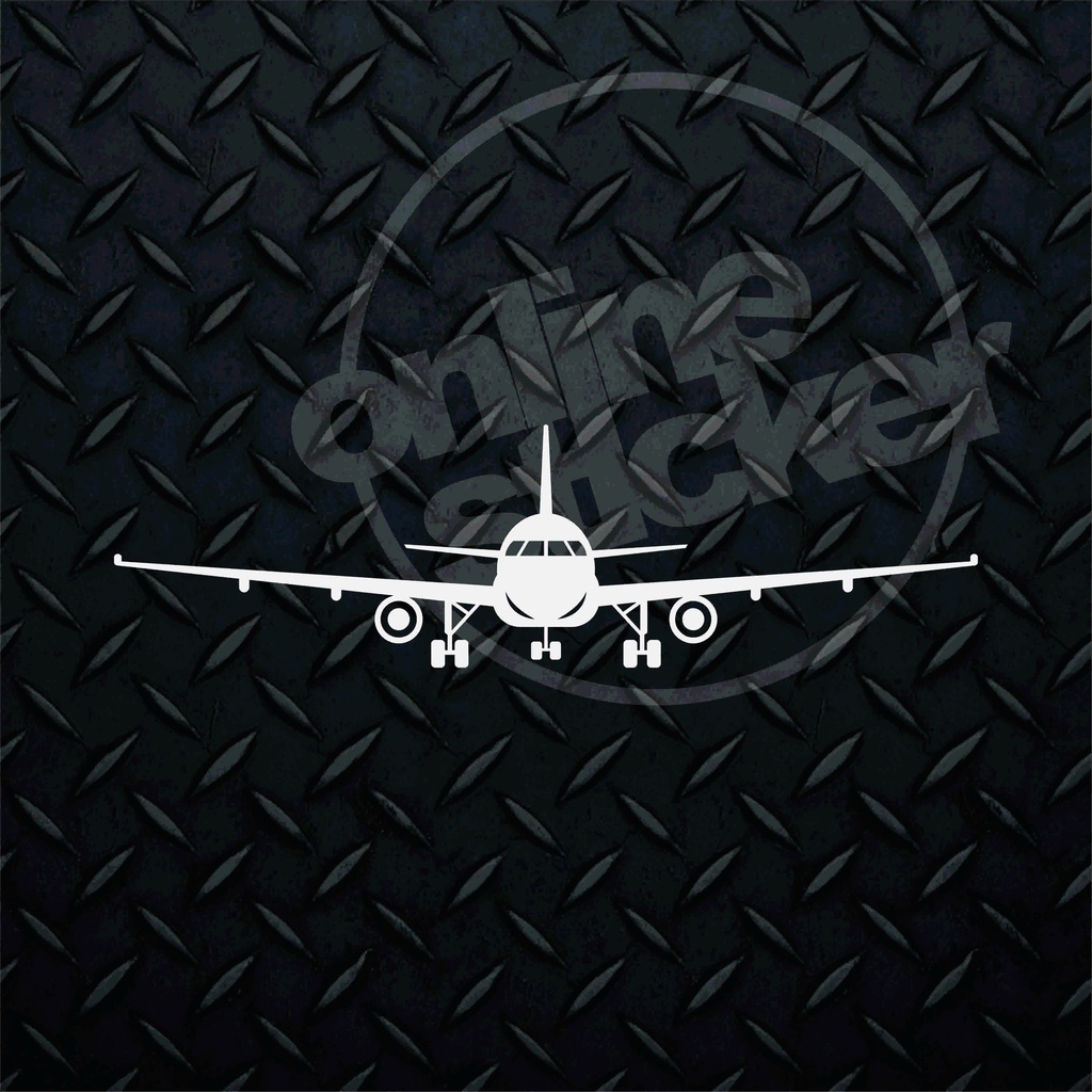 Jual Stiker Pesawat air force/boeing utk kaca belakang | sticker ...